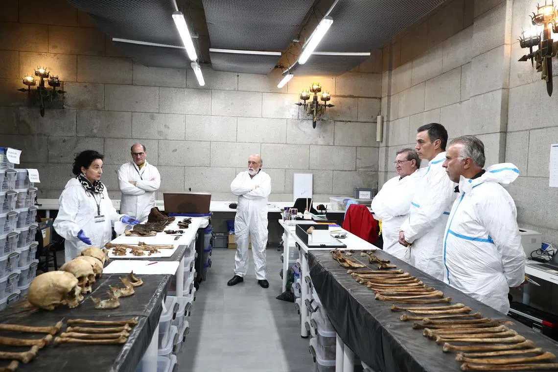 Spain's PM visits Francoist mausoleum to learn about civil war ...