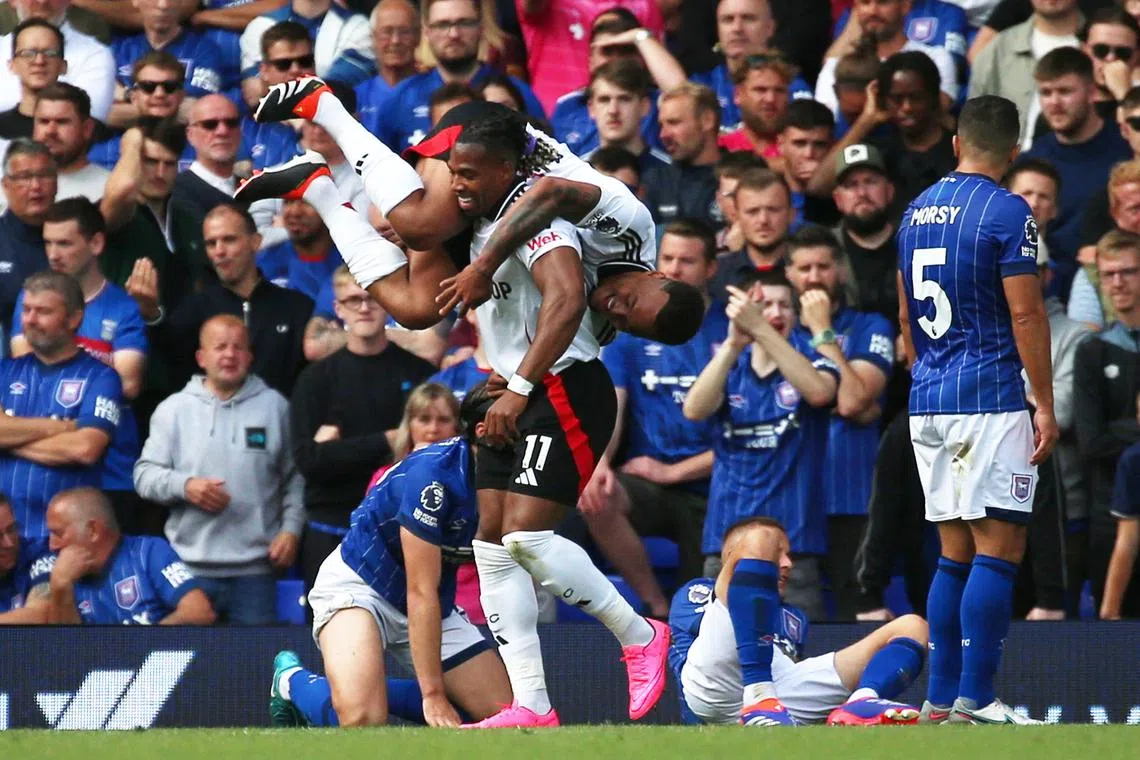 Ipswich secure first point of season in draw with Fulham | The Straits ...