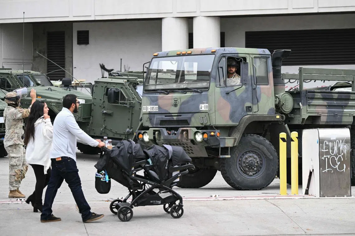 Marines arrive in LA under Trump orders as protests spread to other ...