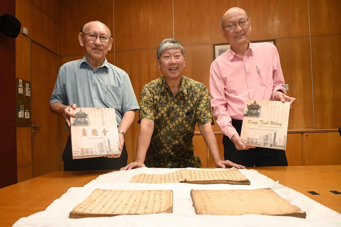 200 years of brotherhood: New book unveils mystery of Keng Teck Whay society | The Straits Times