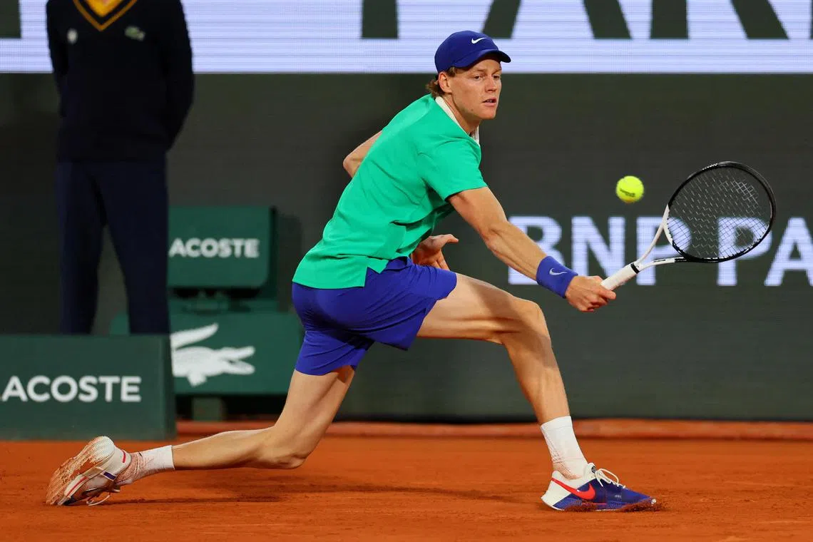 Jannik Sinner, Novak Djokovic step up French Open challenges | The Straits Times