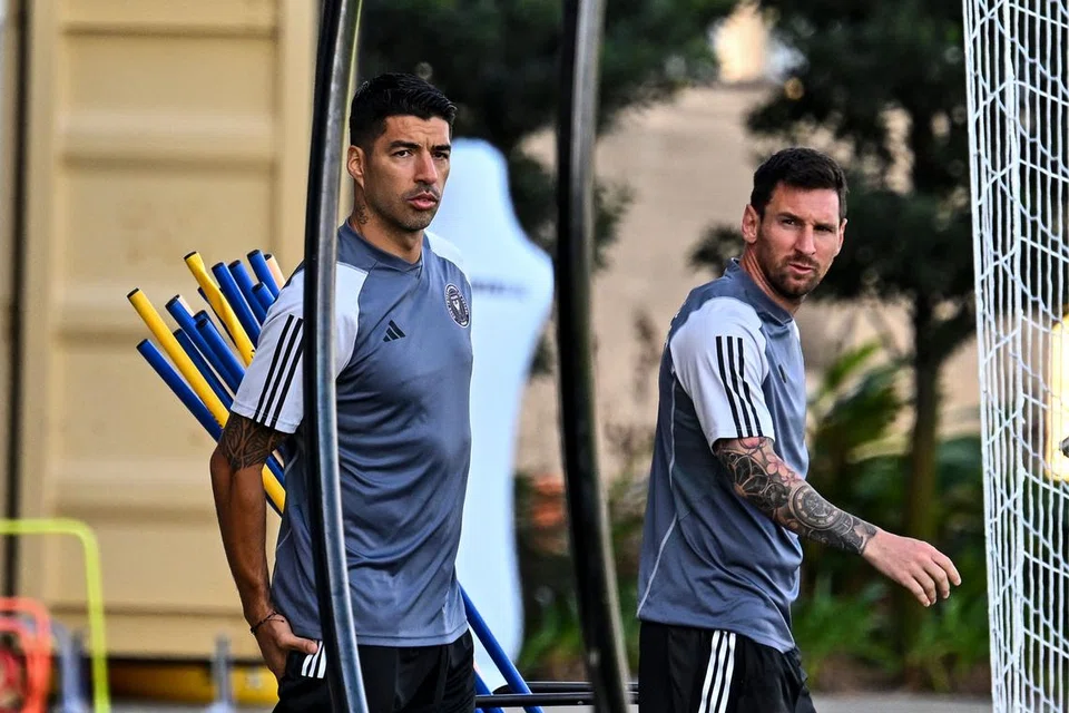 Luis Suarez reunites with Lionel Messi at Inter Miami, targets Copa ...