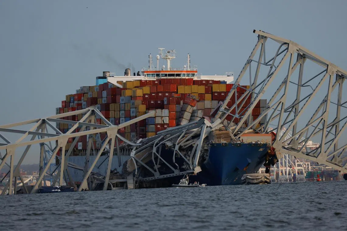 Baltimore bridge collapses after S’pore-flagged ship crash; MPA to ...