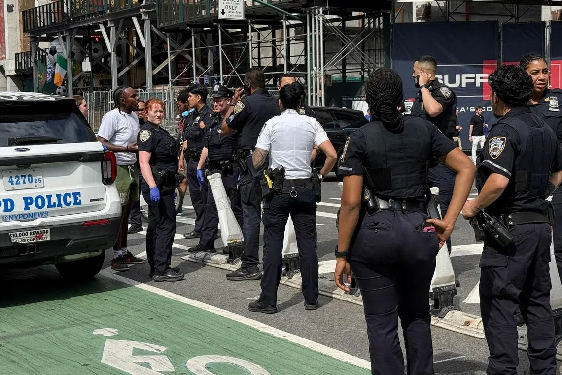 New York police report gunshots in Times Square, no injuries | The ...