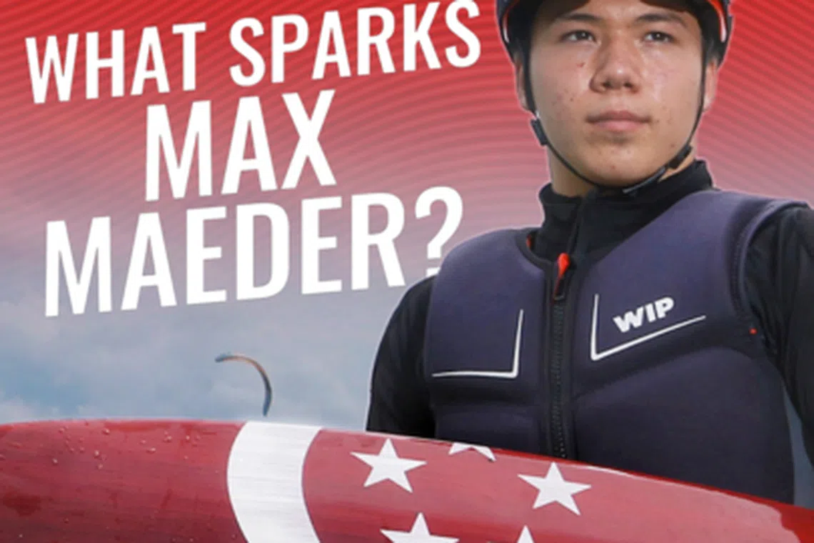 Meet Singapore kitefoiler Max Maeder, the polite champion who despises ...