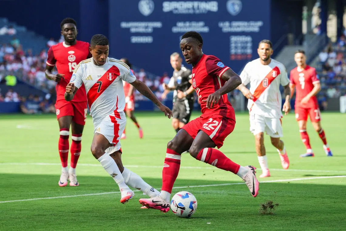 Canada beat 10-man Peru 1-0 to boost Copa America knockout stage hopes ...