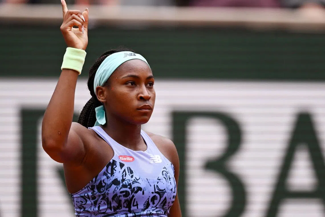 Gauff launches her own management company | The Straits Times