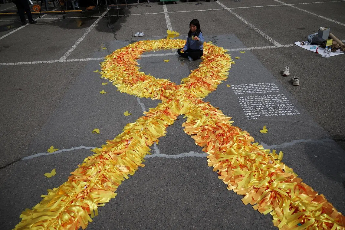 South Koreans still seek answers 10 years after Sewol ferry disaster ...