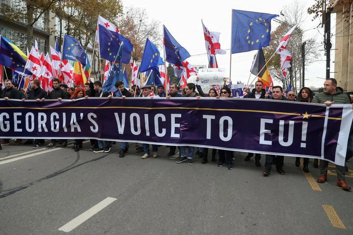 Georgia eyes EU candidate status but membership still a distant dream ...