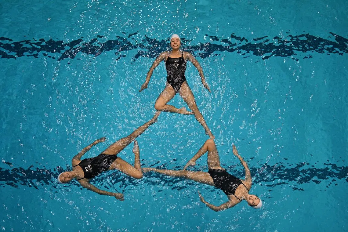 Singapore’s artistic swimmers eye historic Asian Games medal | The ...