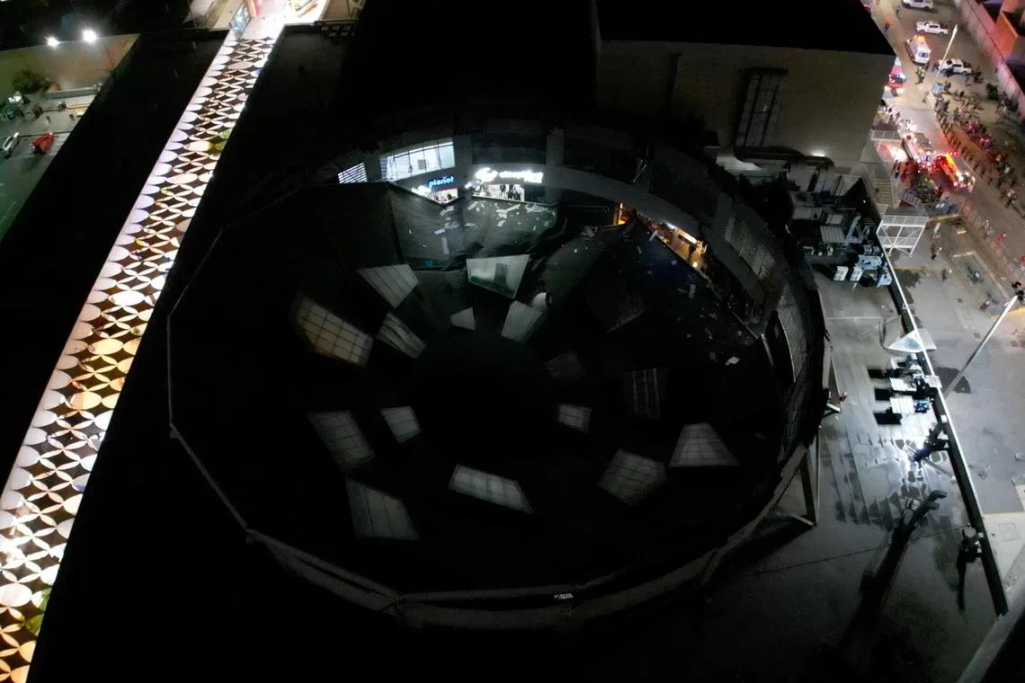 At least 3 dead, 20 injured after food court roof collapses in Peru ...