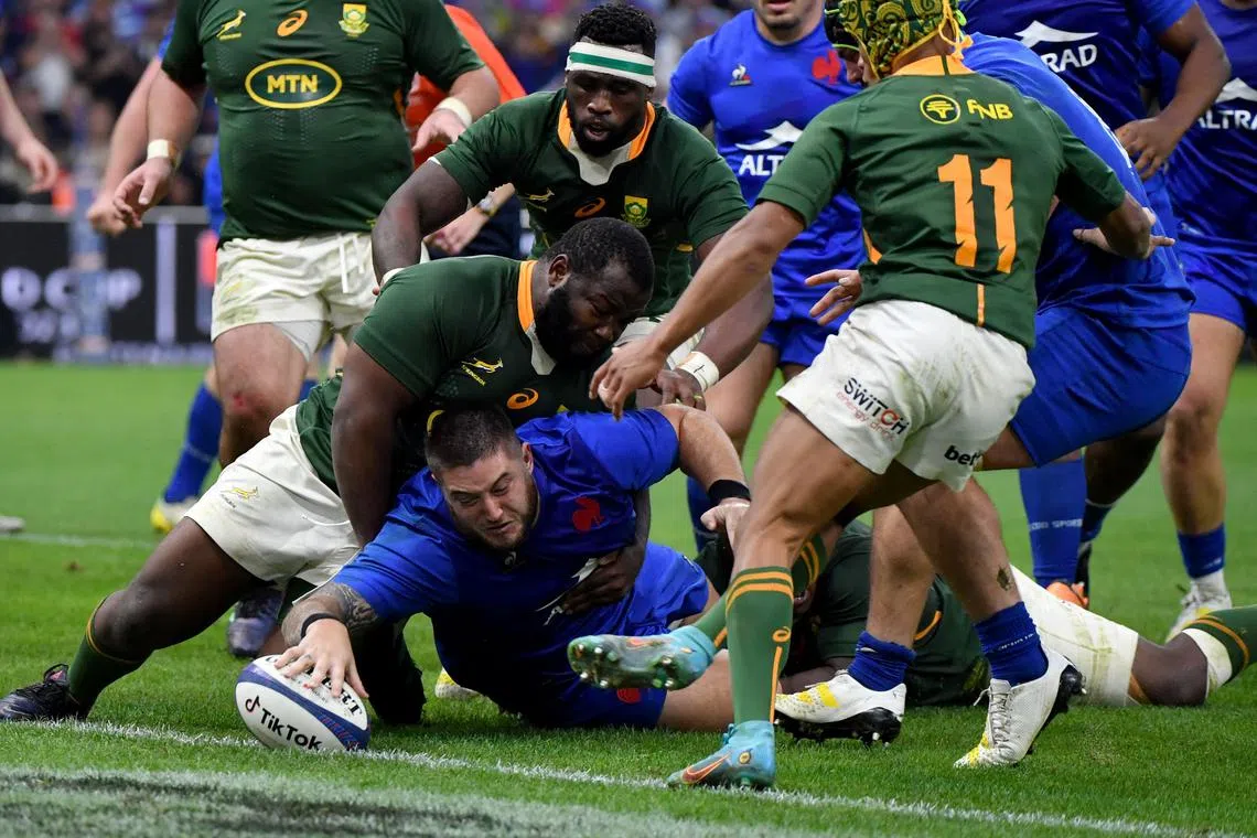 Rugby: Nienaber's Boks have 'work to do' before Rugby World Cup after ...