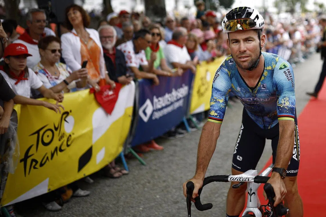 Mark Cavendish and Giulio Ciccone to race in Tour de France S’pore ...