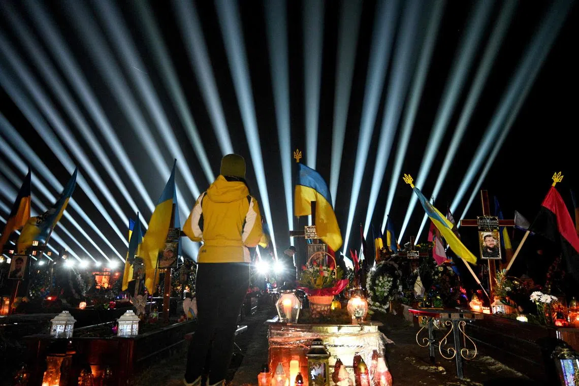 In Pictures: Ukraine’s year of war | The Straits Times