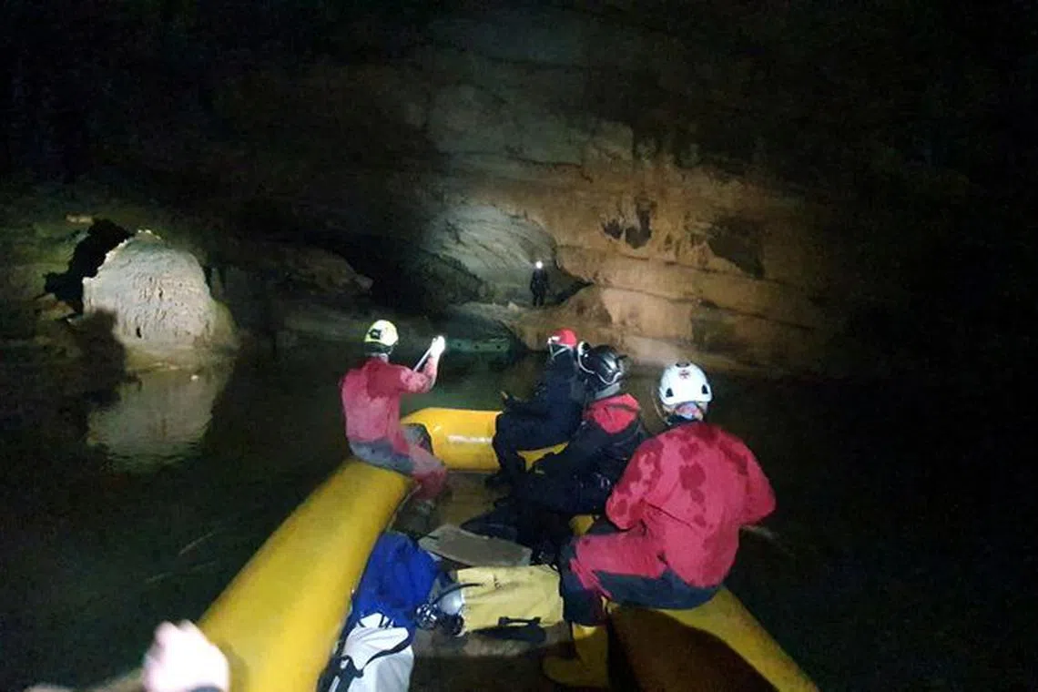 Rescue begins for five trapped deep inside flooded Slovenian cave | The ...