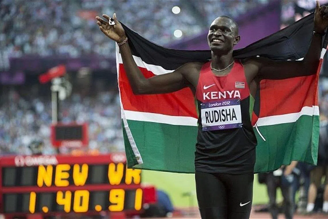 Athletics: Kenyan Olympic champion Rudisha survives plane crash | The ...
