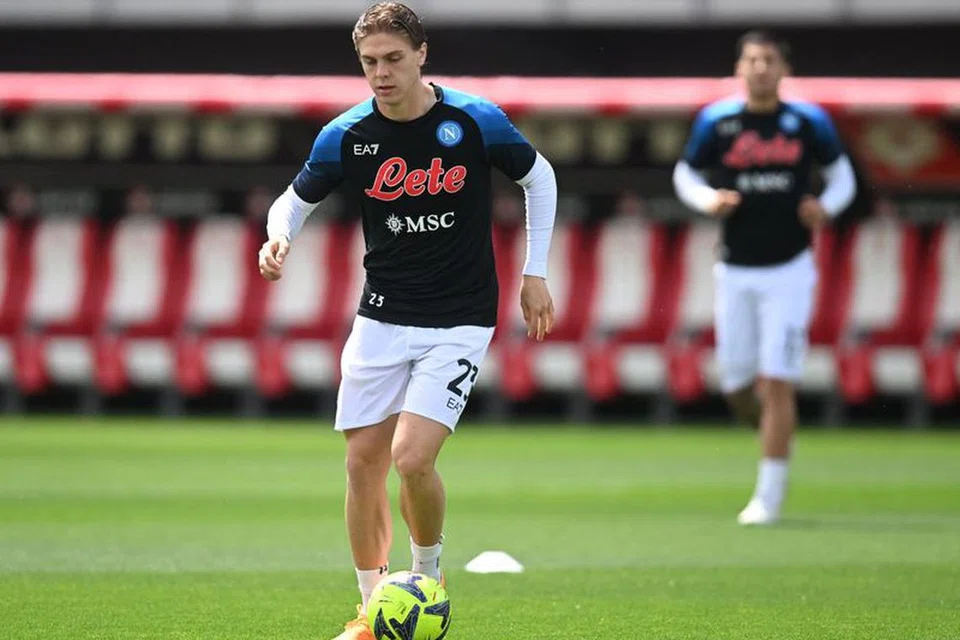 Zerbin brace leads Napoli to Italian Supercup final | The Straits Times