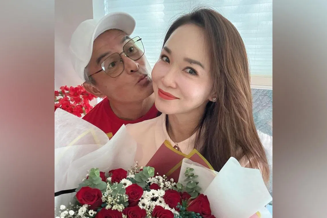 15 or 16 years married? Actor Christopher Lee miscounts anniversary with actress Fann Wong | The ...