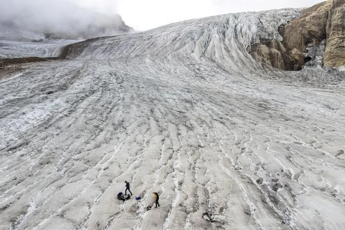 Swiss start measuring latest glacier melts after hot summer | The ...