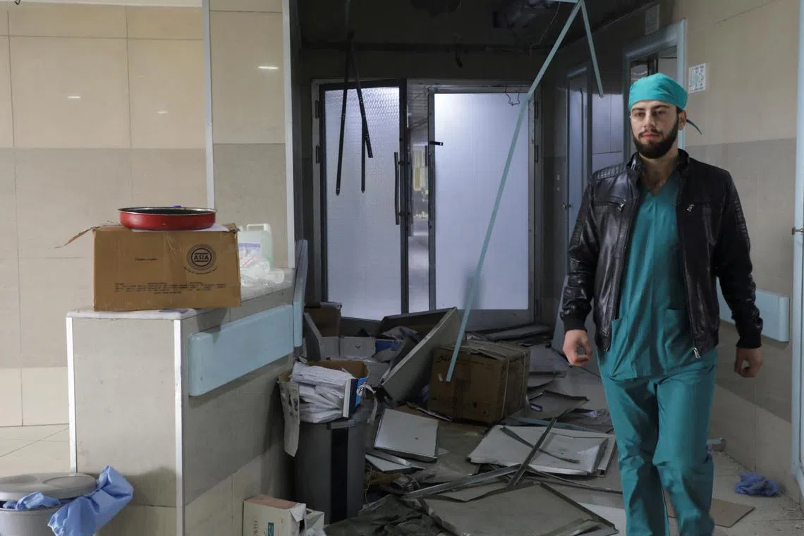 Syrian military and rebels battle around Hama | The Straits Times