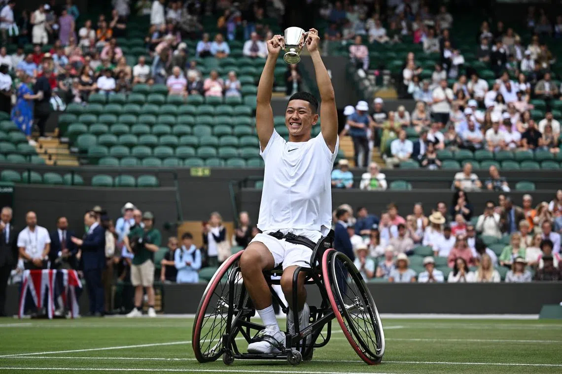Japan’s Tokito Oda, 17, becomes youngest man to win a Wimbledon singles ...