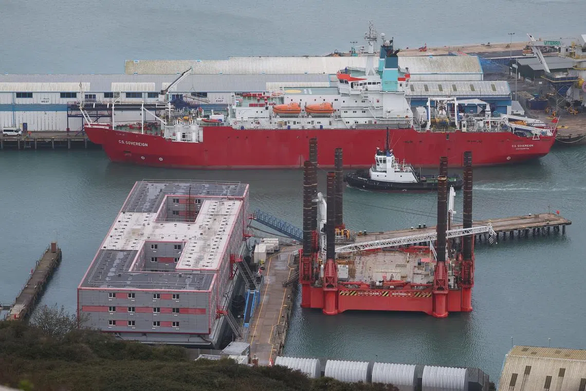 UK to end use of controversial Bibby Stockholm migrant barge | The ...