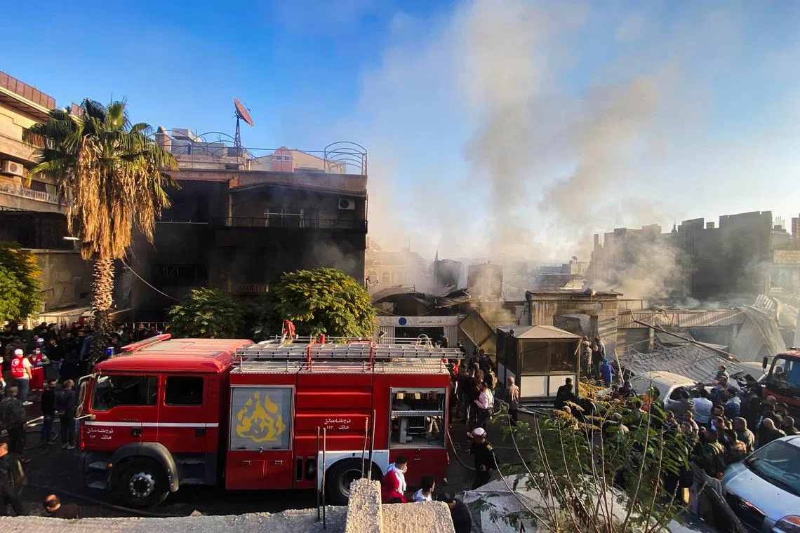 Israeli attacks on Syria's Damascus kill 15, state media says | The ...