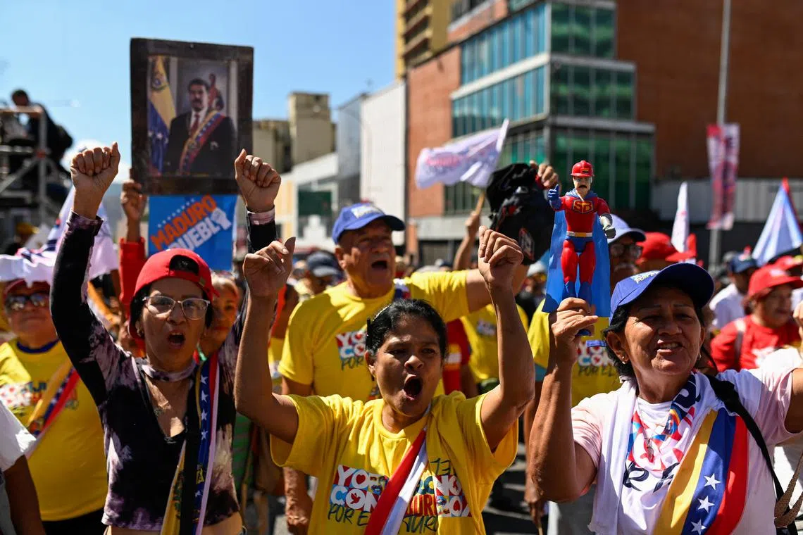 Venezuela's Maduro sworn in for third term as US raises reward for his ...