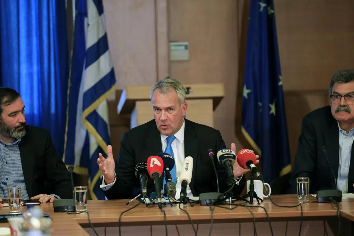 Greek migration minister resigns, citing EU subsidy probe | The Straits ...