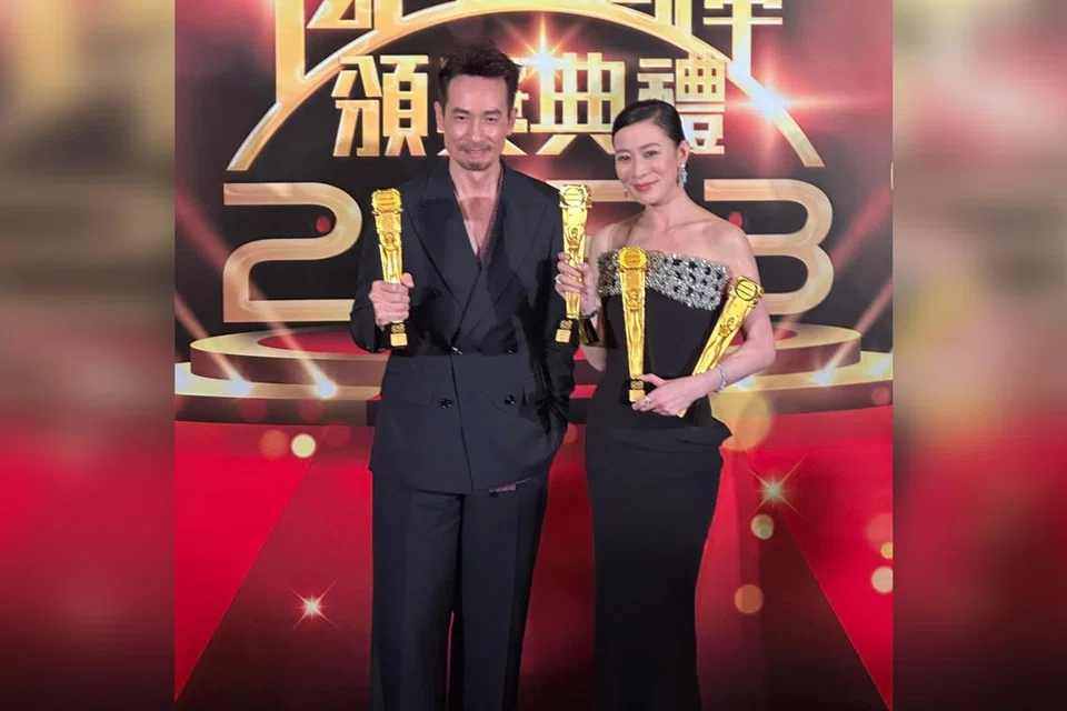 Charmaine Sheh wins best actress at TVB Awards for record third time | The Straits Times