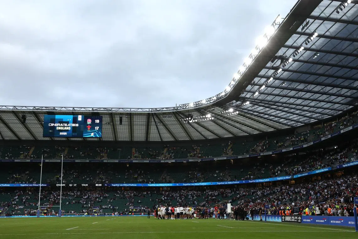 Twickenham Stadium to be renamed in RFU deal with Allianz | The Straits ...