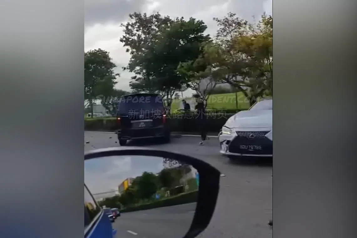 Three taken to hospital after accident on TPE; police investigations ...