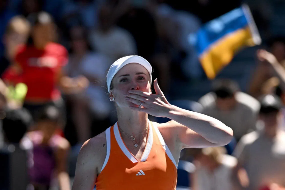 HIGHLIGHTS-Tennis-Australian Open day four | The Straits Times