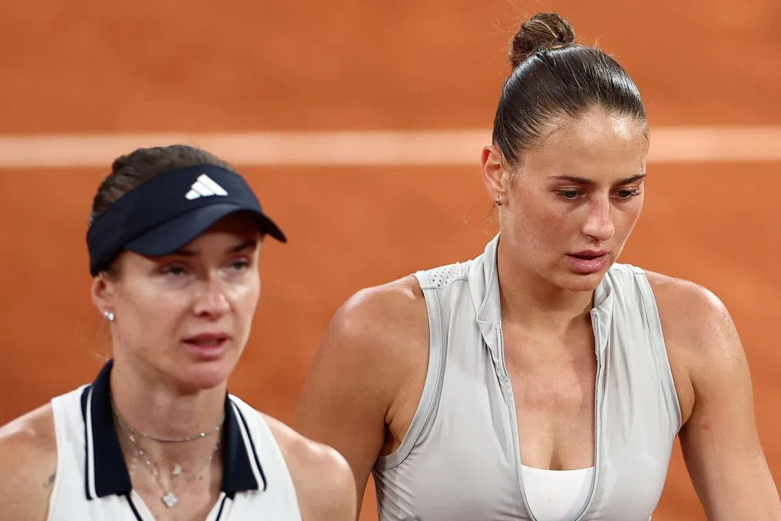 Shadow of war looms large over French Open as semi-final lineup takes ...