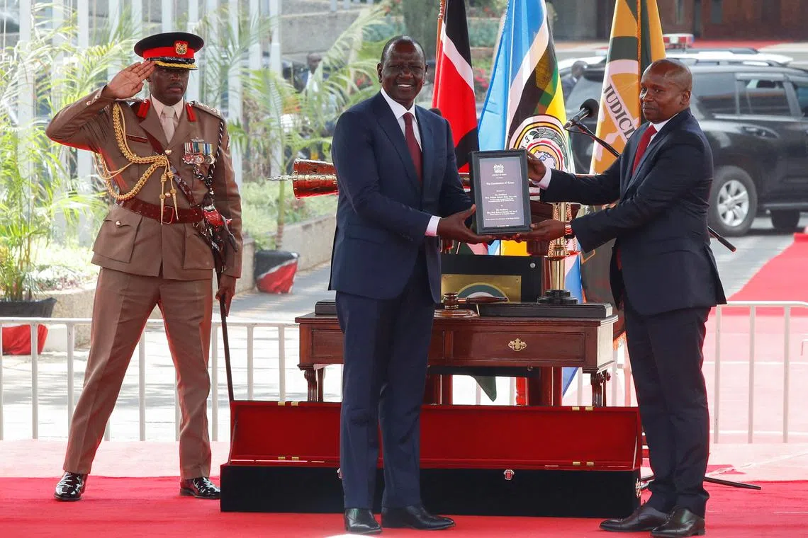 Kenya's new deputy president sworn in after legal challenges | The ...