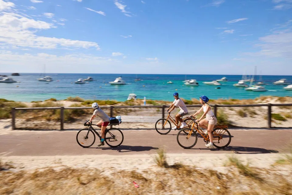 Next stop, Australia: Explore scenic Rottnest Island on a breezy bike ...
