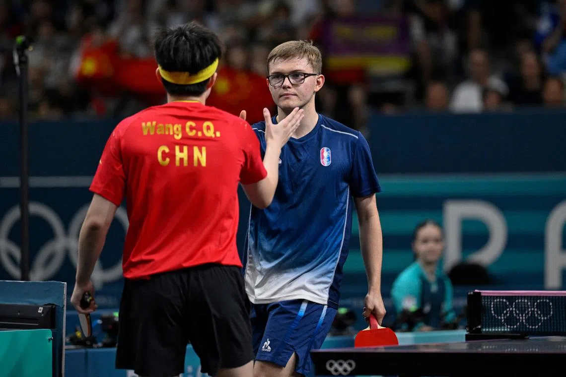 China reach men’s table tennis team final with 3-0 win over feisty ...