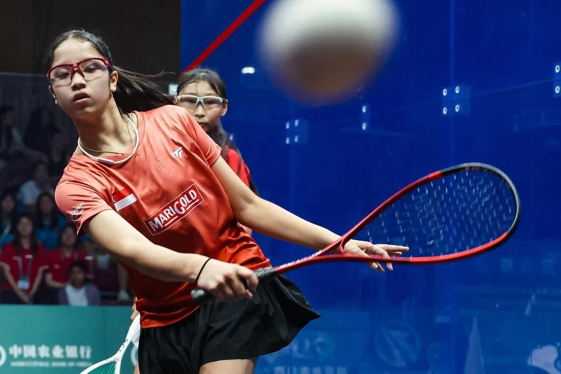 Girl, 12, becomes first S’porean squash player to win Asian junior ...