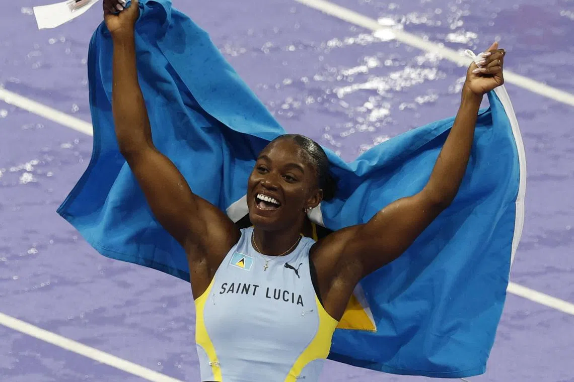 Where’s Saint Lucia? Sprinter Julien Alfred puts her country on the map ...