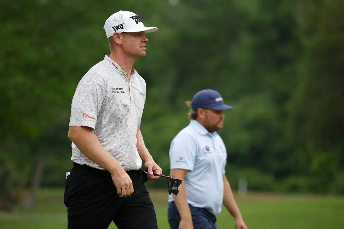 Zac Blair, Patrick Fishburn atop leaderboard going into PGA Tour’s ...