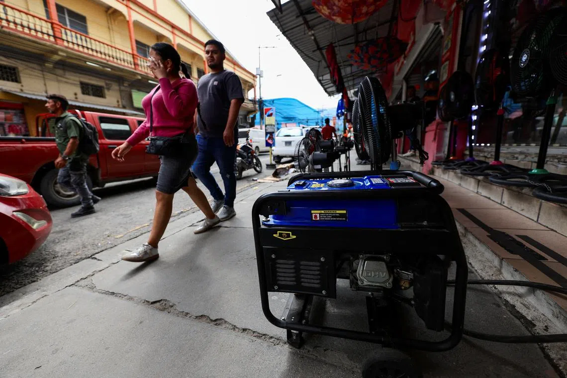 Power largely back after outage hit Honduras | The Straits Times