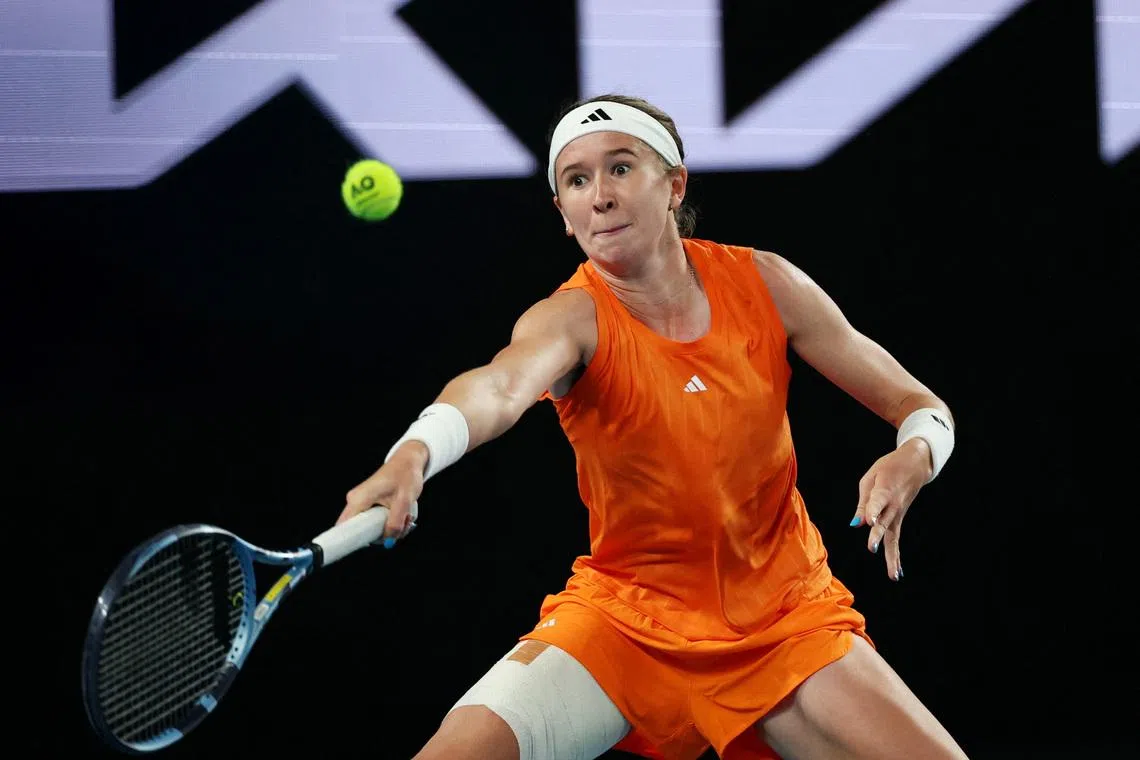 HIGHLIGHTS-Tennis-Australian Open day three | The Straits Times