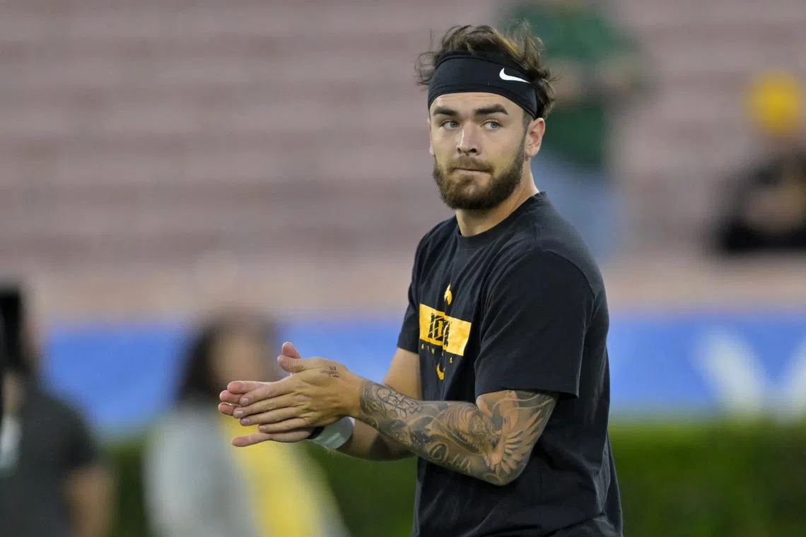 Iowa QB Brendan Sullivan out, Cade McNamara back from injury | The ...