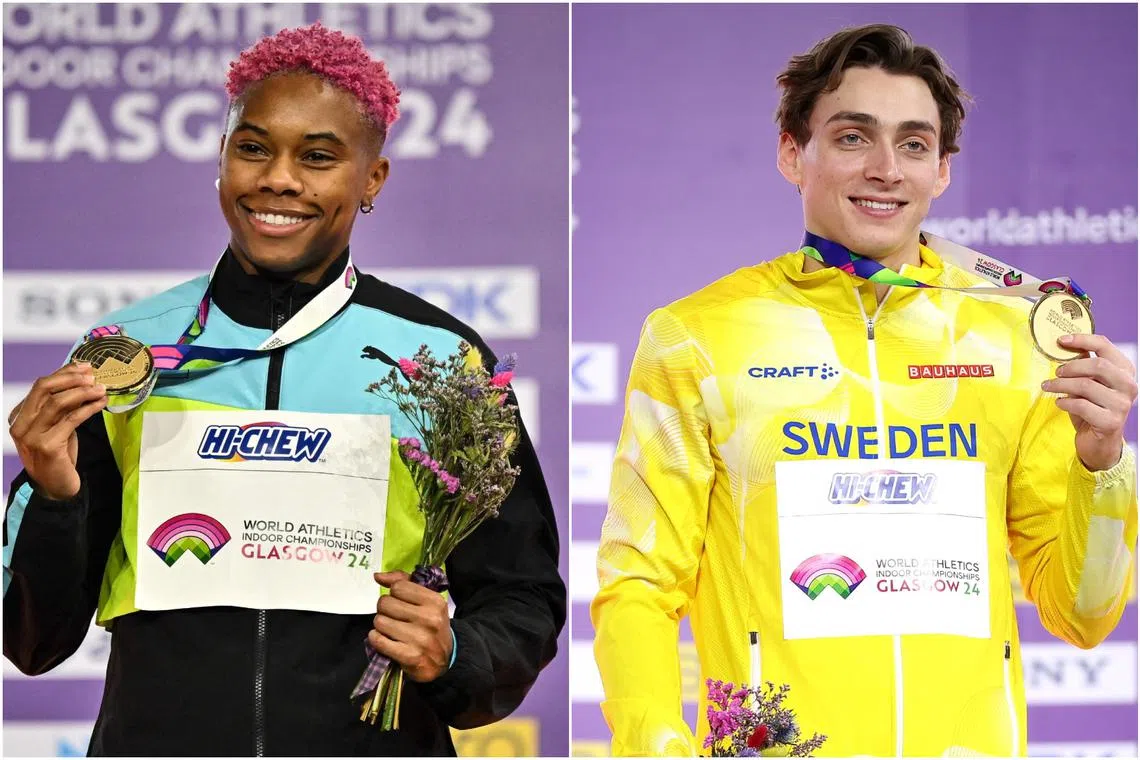 Devynne Charlton lowers 60m hurdles world record, Armand Duplantis wins ...