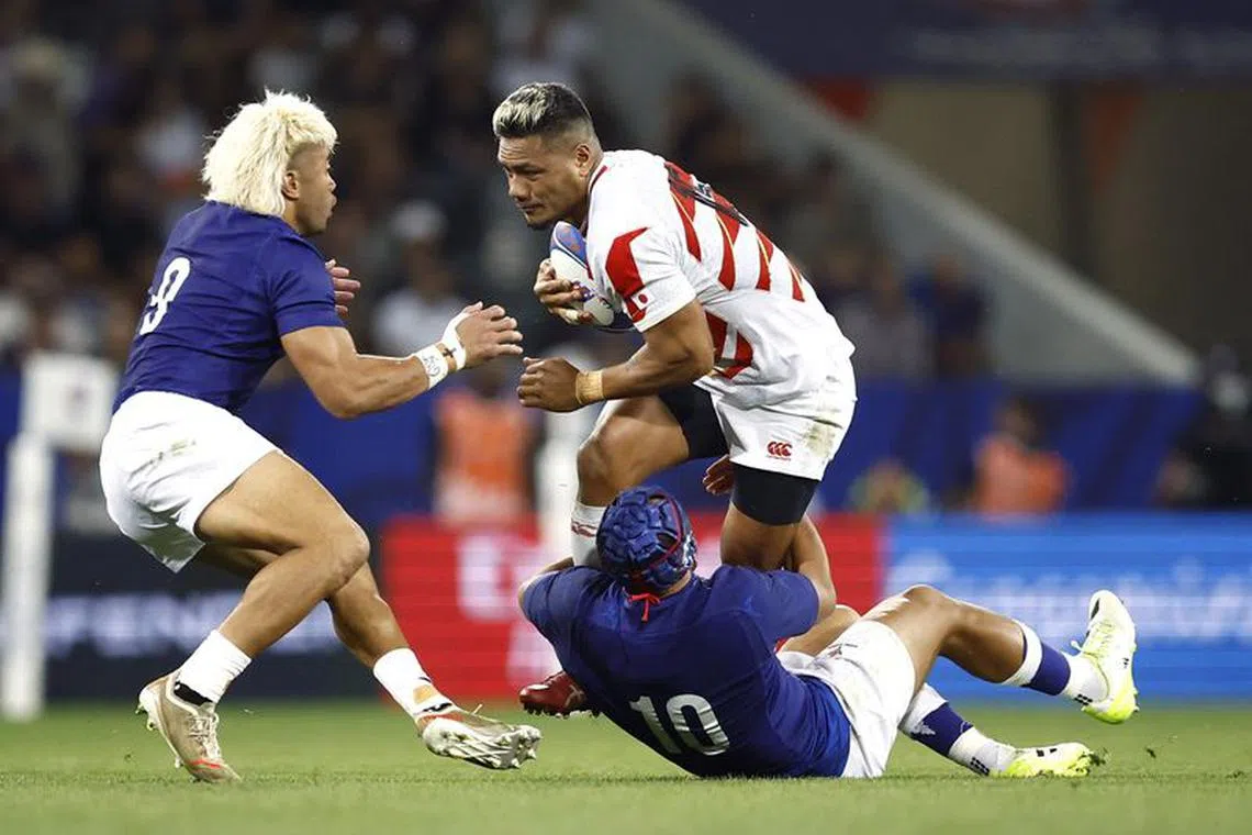 Samoa rue poor discipline in World Cup defeat to Japan | The Straits Times