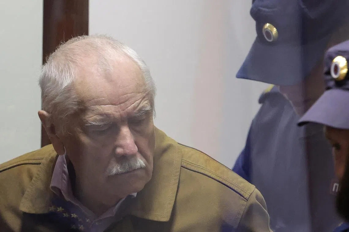 Russia sentences another hypersonics expert to 14 years for treason | The Straits Times