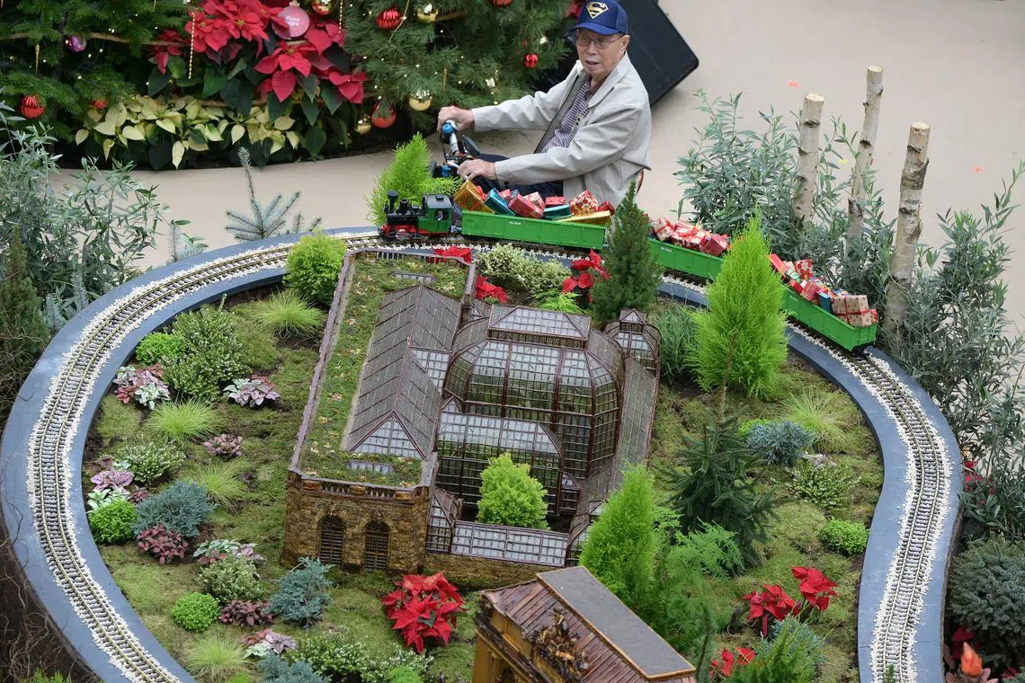 Gardens by the Bay launches inaugural Christmas Train Show that runs ...