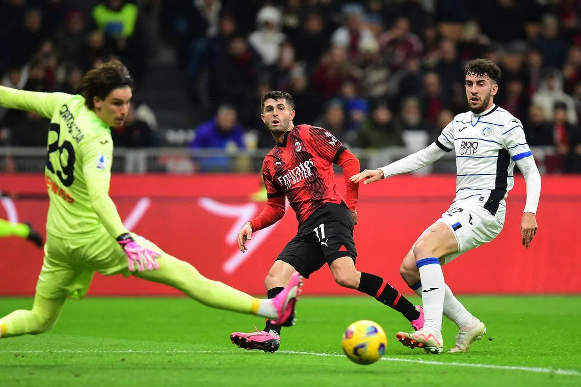 Milan lose ground in title race with home draw against Atalanta | The ...