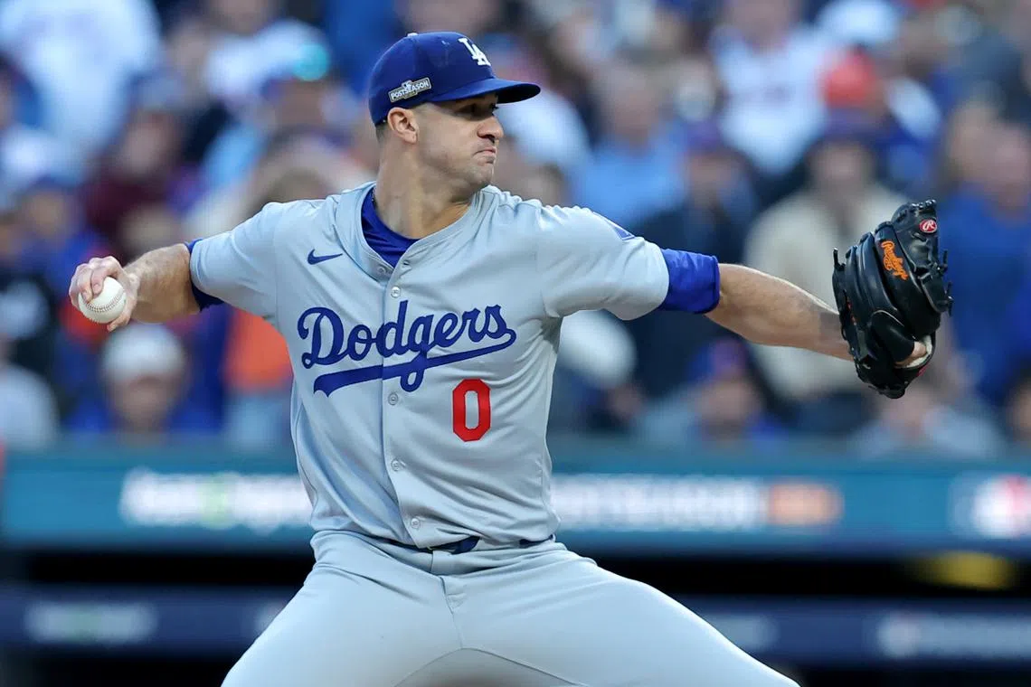 Dodgers pick Jack Flaherty to start World Series opener | The Straits Times