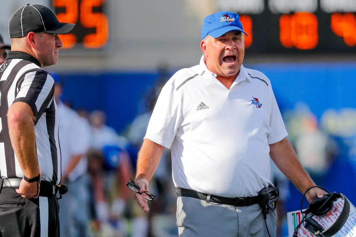 Tulsa fires head coach Kevin Wilson | The Straits Times